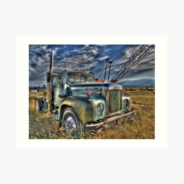 Mack Truck Art Prints | Redbubble
