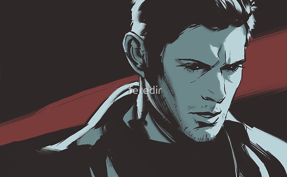 "Supernatural - Demon Dean" by feredir | Redbubble