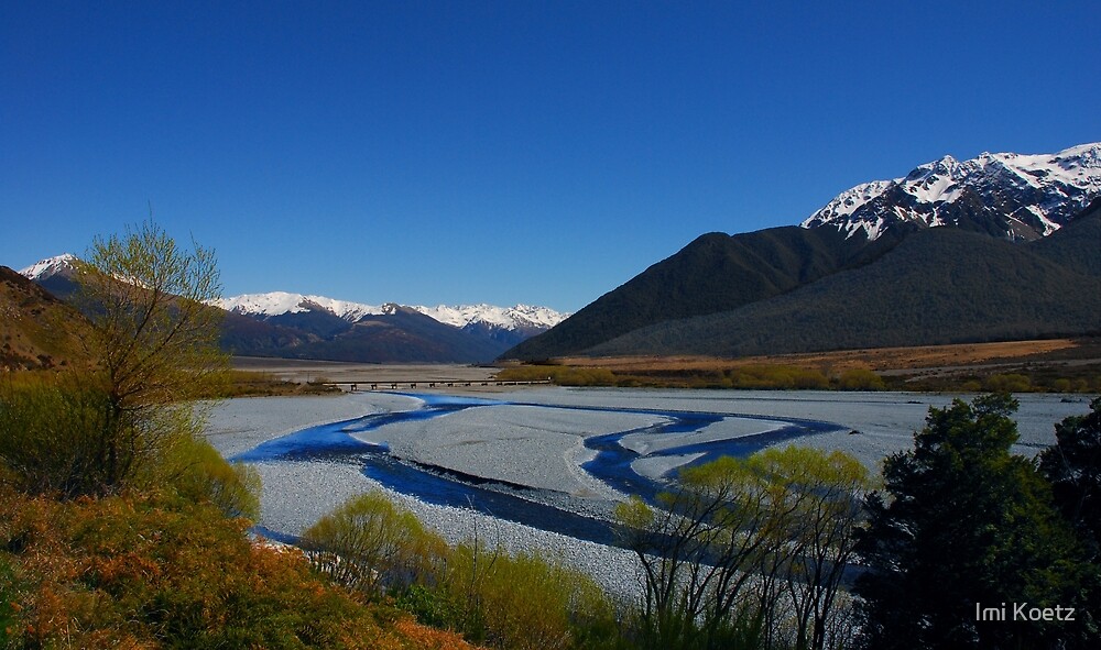 "The Bridge.....Arthur's Pass in Spring.....New Zealand" by Imi Koetz ...