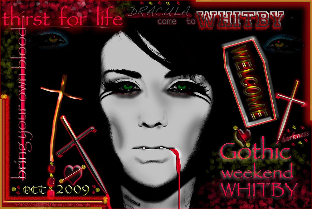 "gothic weekend whitby" by glenngoulding | Redbubble