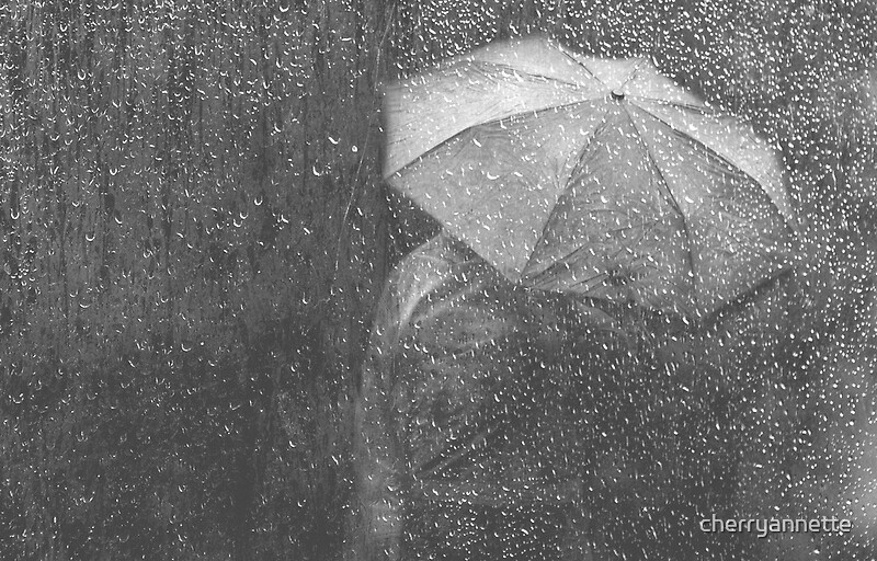 "Raining again" by cherryannette | Redbubble