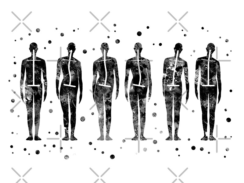 "Human back" by Rosaliartbook | Redbubble