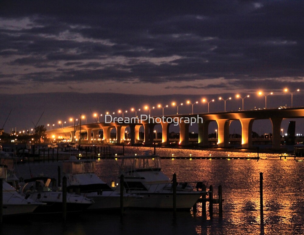 "Roosevelt Bridge, Stuart, Florida" by DreamPhotograph | Redbubble