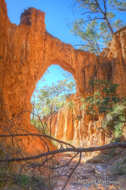 "Through The Arch At Golden Gully" by Michael Matthews | Redbubble