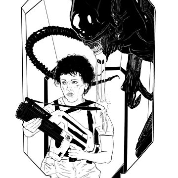 "Alien - Drool" Poster for Sale by Lone-Wolf-Cub | Redbubble