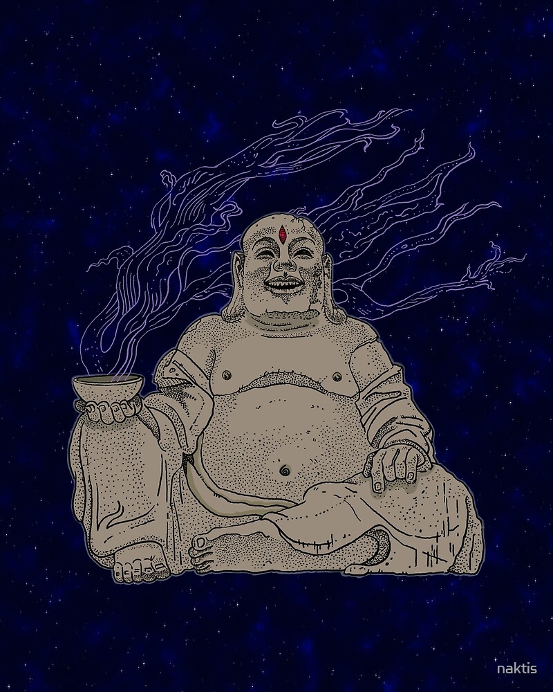 "Alien Buddha" by naktis | Redbubble