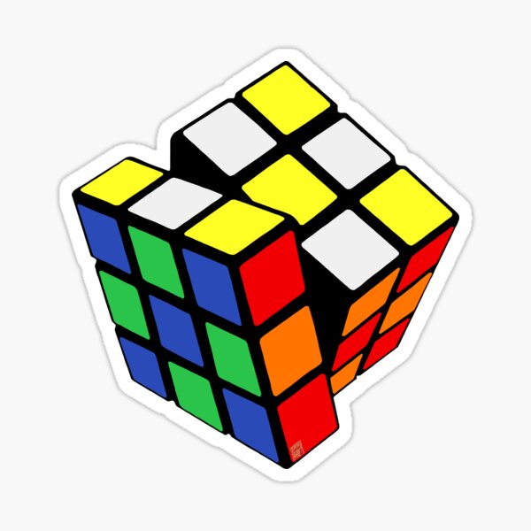 Rubiks Cube Stickers | Redbubble