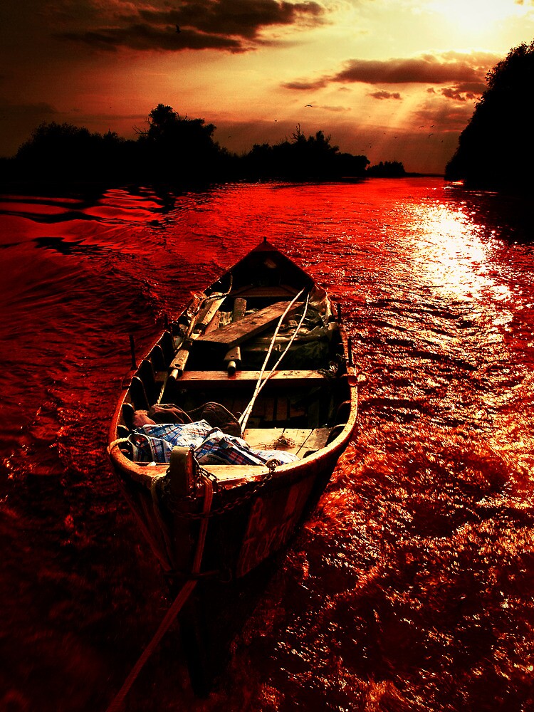 "Bloody River" by Alexandru C. | Redbubble