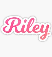 Riley Stickers | Redbubble