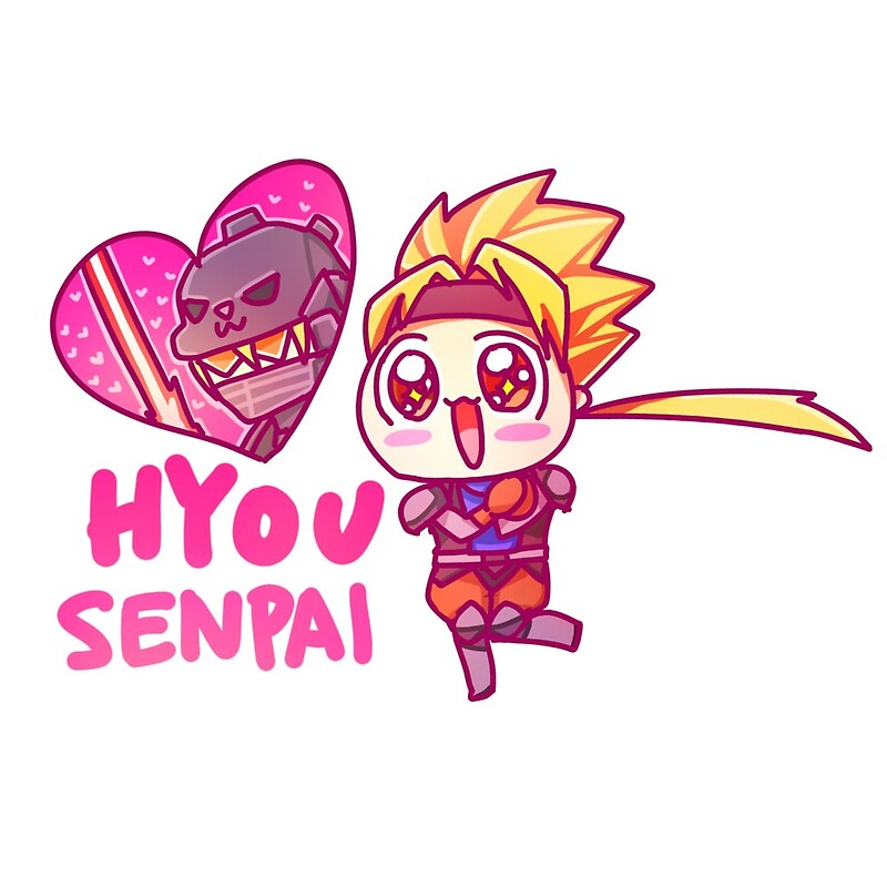 "Hyou Senpai Chibi" by ladyhero | Redbubble