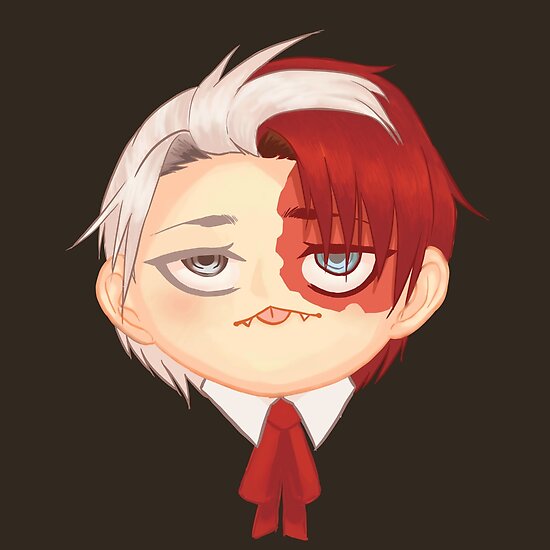 "Vampire Todoroki Shoto / Shouto" Poster by Yutian | Redbubble