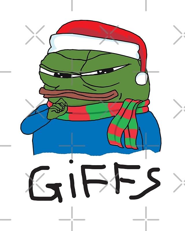"Smug Apu Apustaja Christmas Card Rare Pepe the frog PepeTheFrog Smug ...
