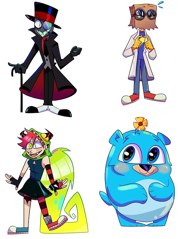 "Villainous Sticker Set" by crummysoda | Redbubble