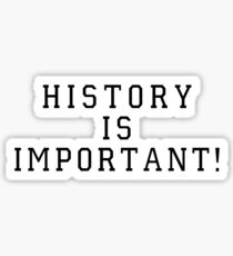 History: Stickers | Redbubble