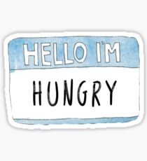 Im Hungry Stickers | Redbubble