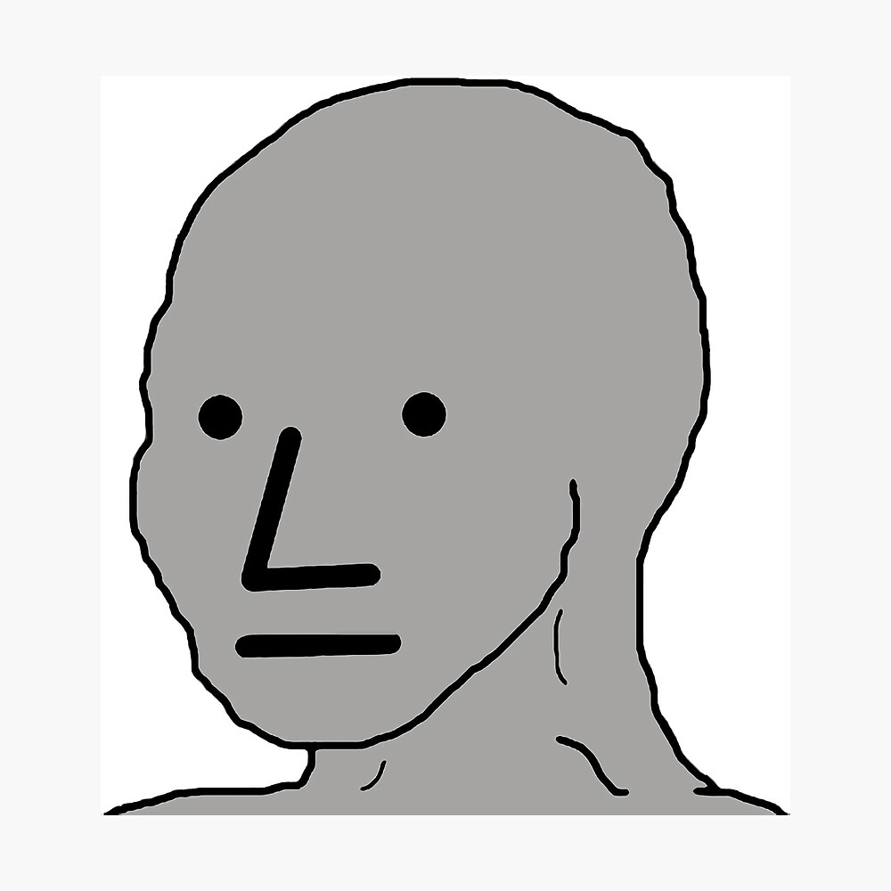 Npc Meme Template