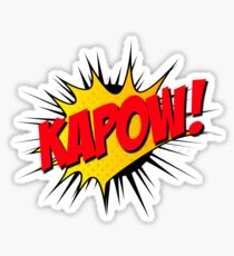 Kapow Stickers | Redbubble