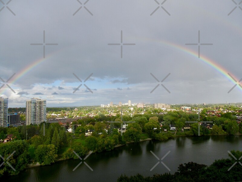 "Rainbow over Ottawa " by Shulie1 | Redbubble