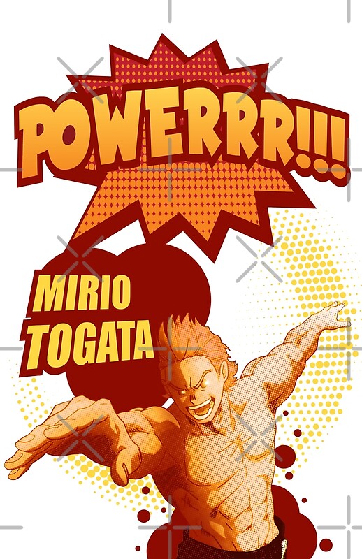 "Mirio Togata - POWER!" by Toshizero V | Redbubble