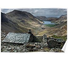 "Old Quarry hut - Buttermere" by eddiej | Redbubble