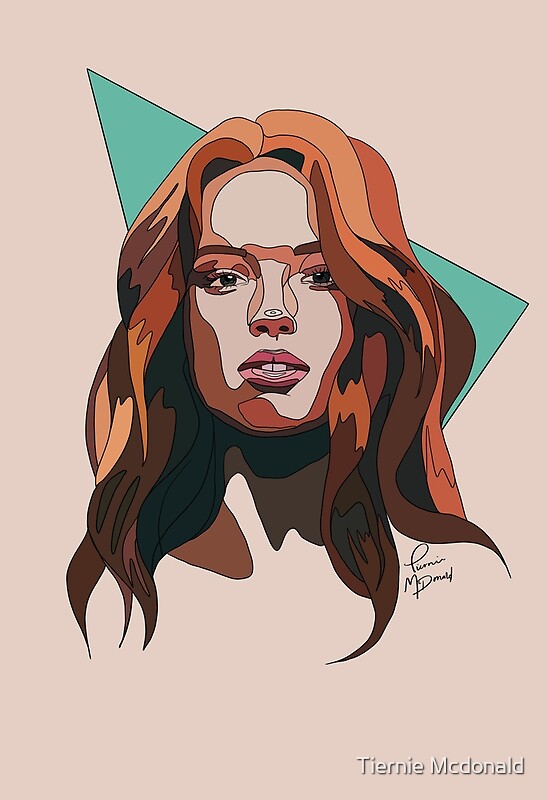 "Digital portrait " by Tiernie Mcdonald | Redbubble