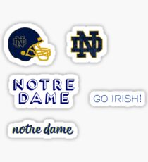 Notre Dame Stickers | Redbubble