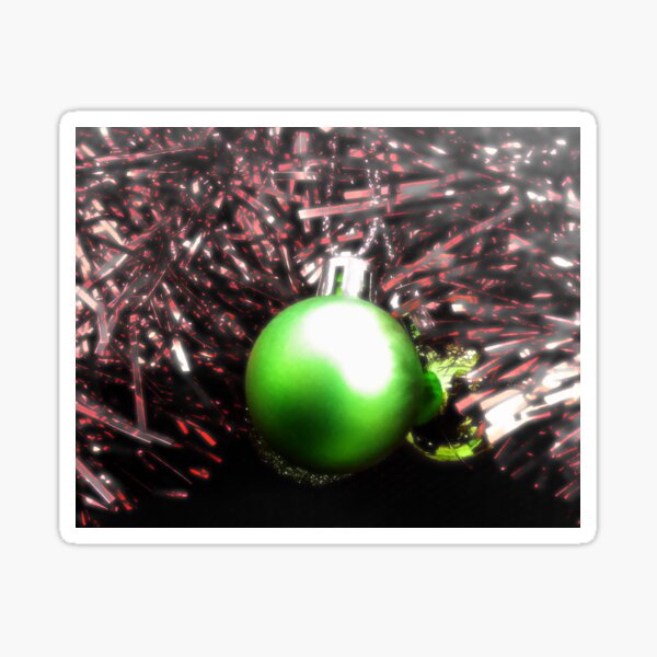 Red Bauble Stickers | Redbubble