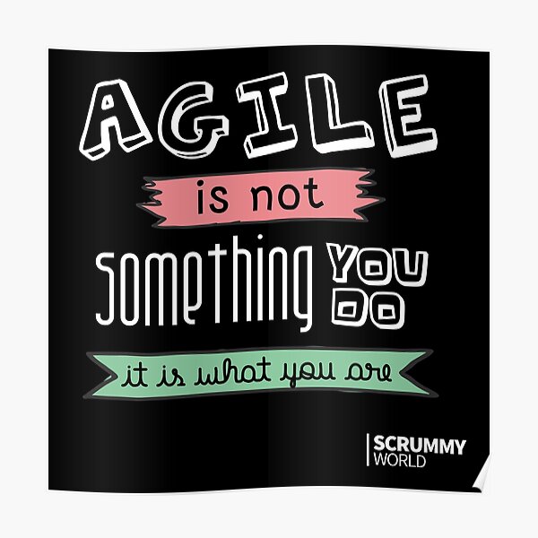 Agile Posters | Redbubble