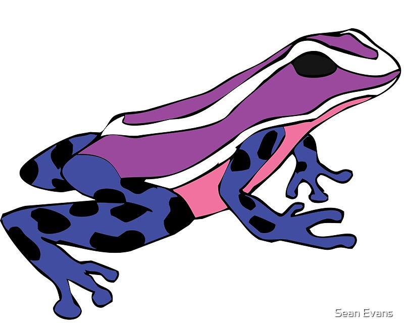 "Genderfluid Pride Frog" by Sean Evans | Redbubble