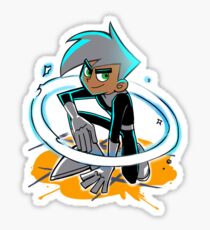 Danny Phantom Stickers | Redbubble