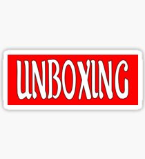 Unboxing Stickers | Redbubble