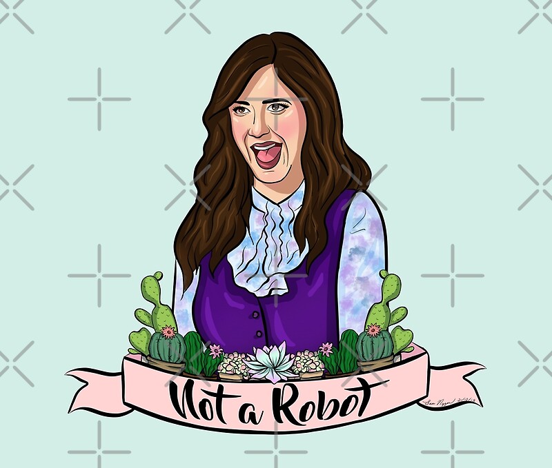 "Janet Is Not A Robot" by Sam Nygard | Redbubble