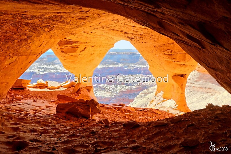 " Colonnade Arch (Five Hole Arch)" by Valentina Gatewood | Redbubble