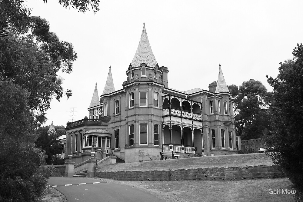 ""Adare Castle, Victor Harbor, SA"" by Gail Mew | Redbubble