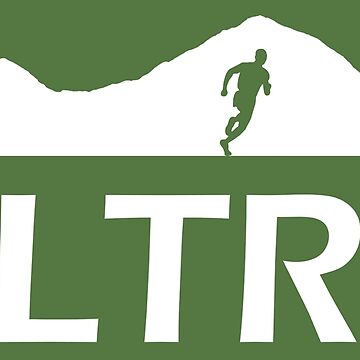 "Ultra Running" Sticker for Sale by esskay | Redbubble