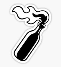 Molotov Cocktail Stickers | Redbubble