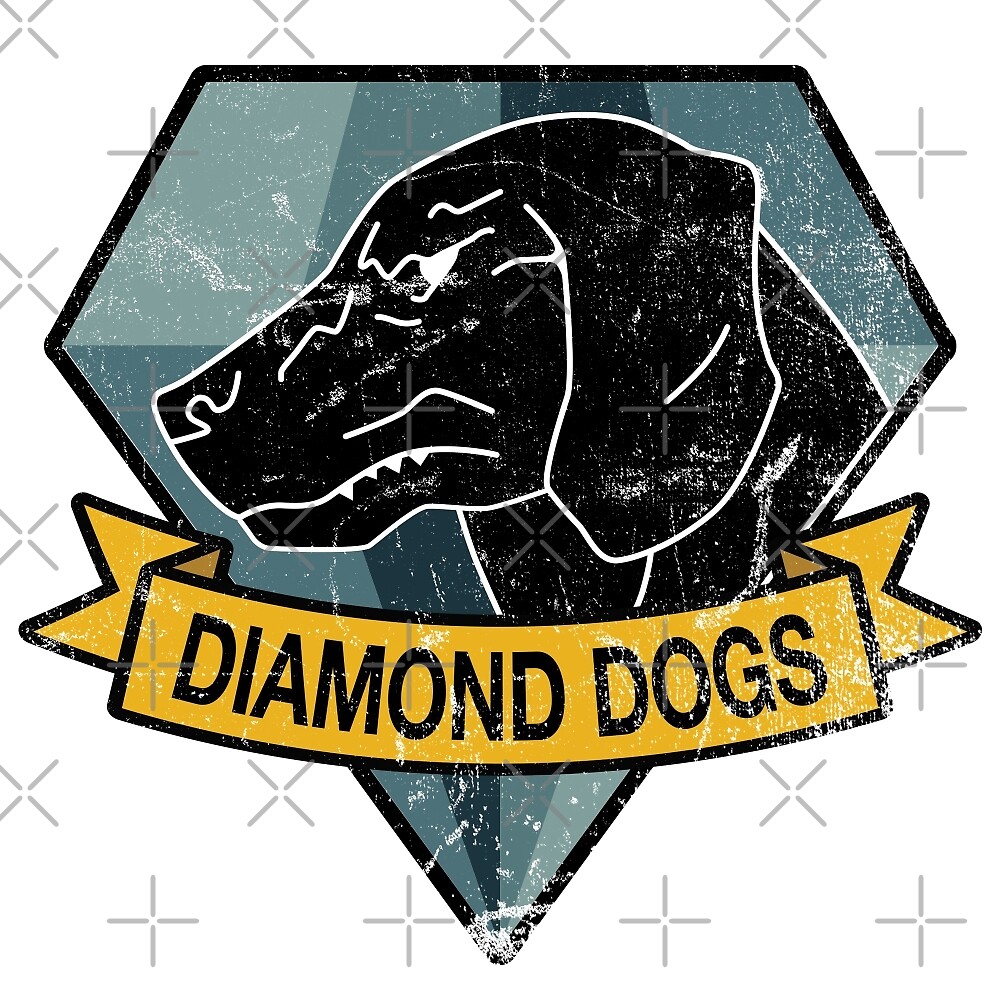 "MGS - DIAMOND DOGS Logo" by steviecomyn | Redbubble