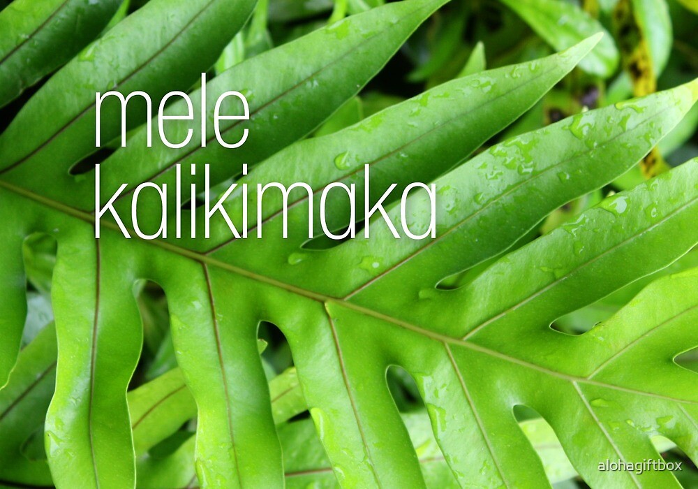 "Thank You Mahalo Hawaii Islands Tropical Lawai Fern" by alohagiftbox ...
