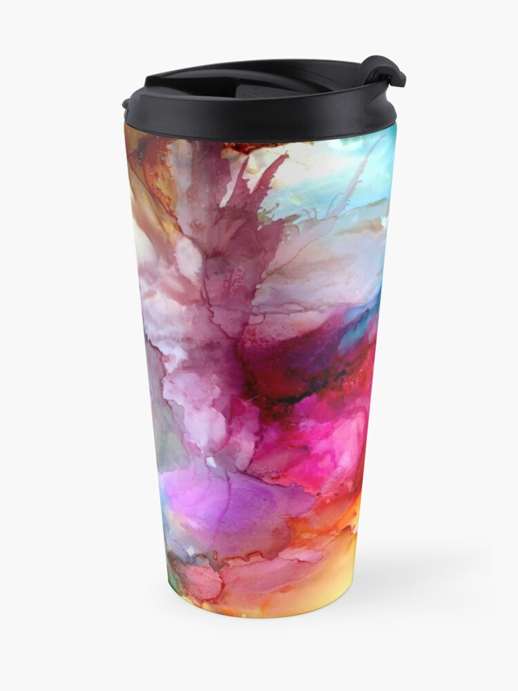 "Color Wheel" Travel Mug by RKCreations | Redbubble