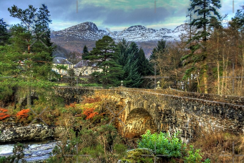 "Killin Bridge" by Tom Gomez | Redbubble