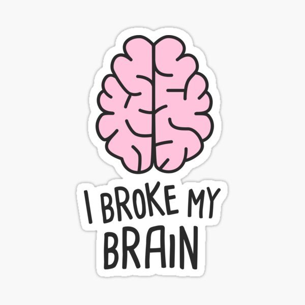 Concussion Stickers | Redbubble
