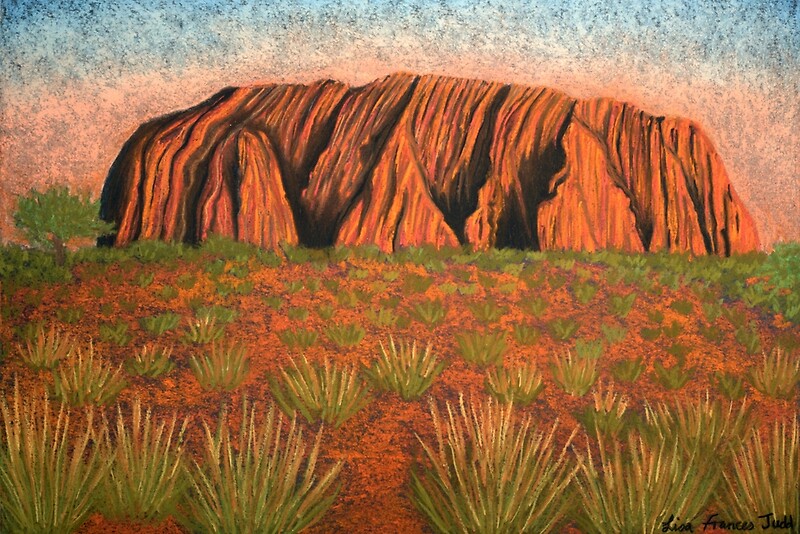 "Uluru - Heart of Australia" by Lisafrancesjudd | Redbubble