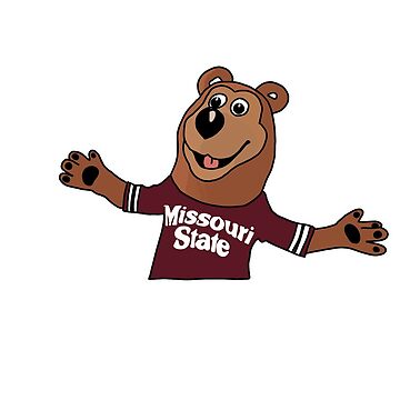 "Boomer Bear - MSU" Sticker for Sale by Molski | Redbubble