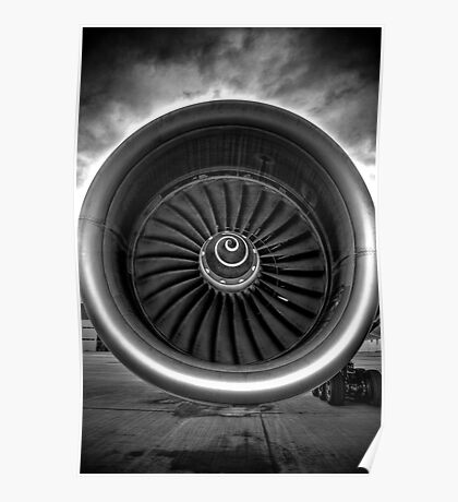 Aircraft Engine Posters | Redbubble