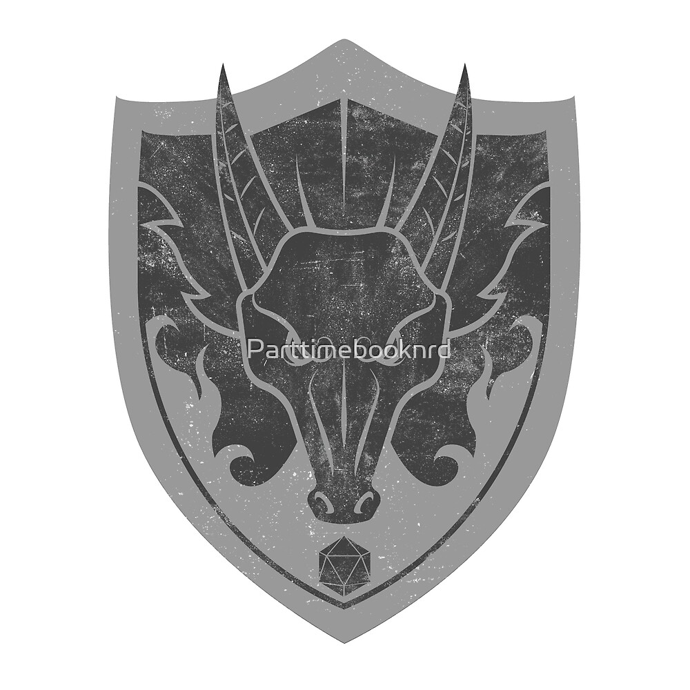 "Black Dragons Bane- Dungeons and Dragons Inspired Crest" by ...