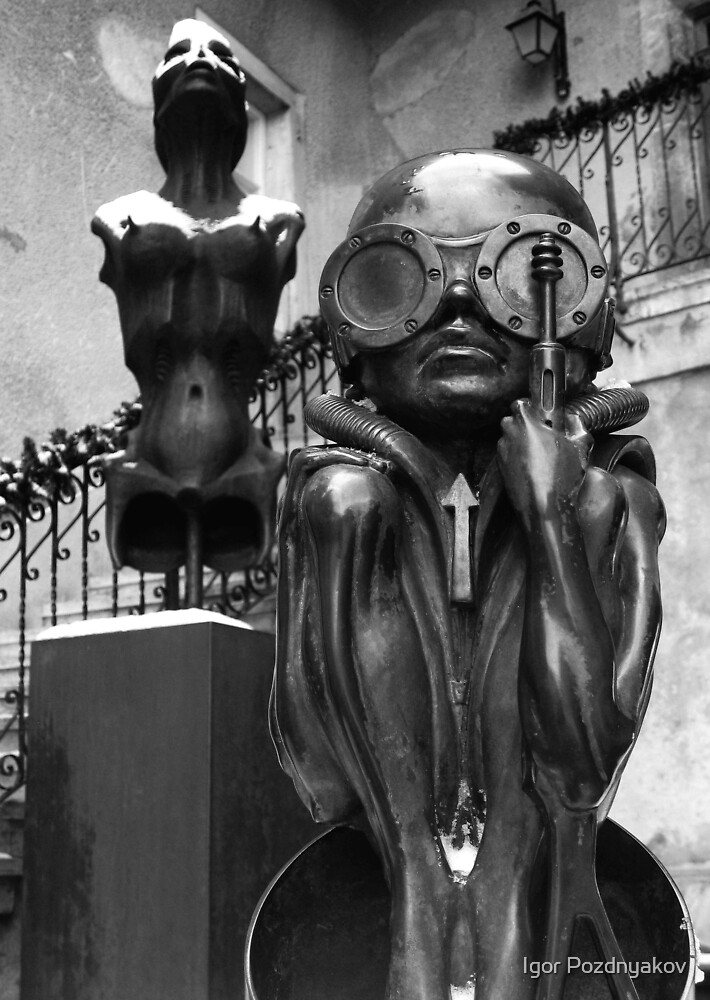 "H R Giger Museum Baby Bullet Statue. Gruyeres, Switzerland" by Igor ...
