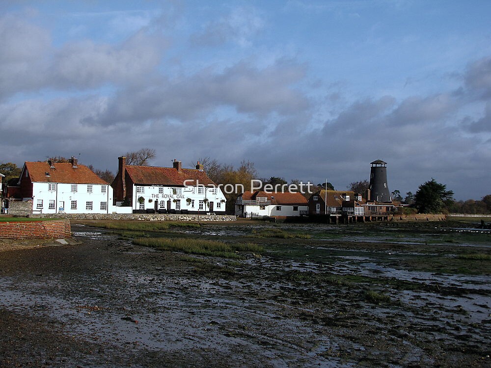 "Langstone Harbour - The Ship Inn" by Sharon Perrett | Redbubble