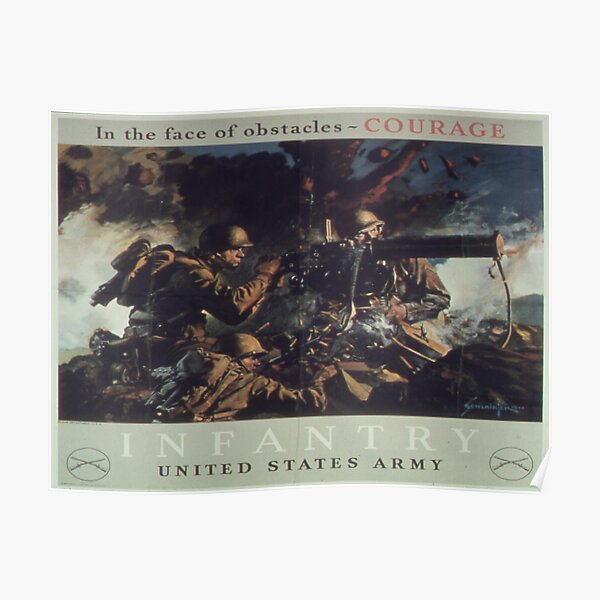 Army Infantry Posters | Redbubble