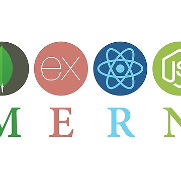 "MERN Stack" Sticker for Sale by Code Wear | Redbubble