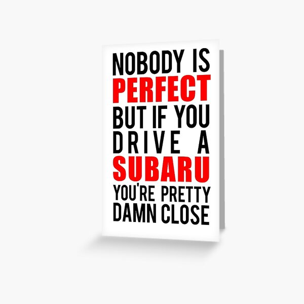Subaru Greeting Cards | Redbubble